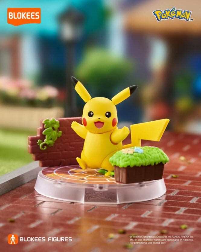 Mô hình lắp ráp Blokees Pokemon Classic Version – Mô Hình Cao Cấp